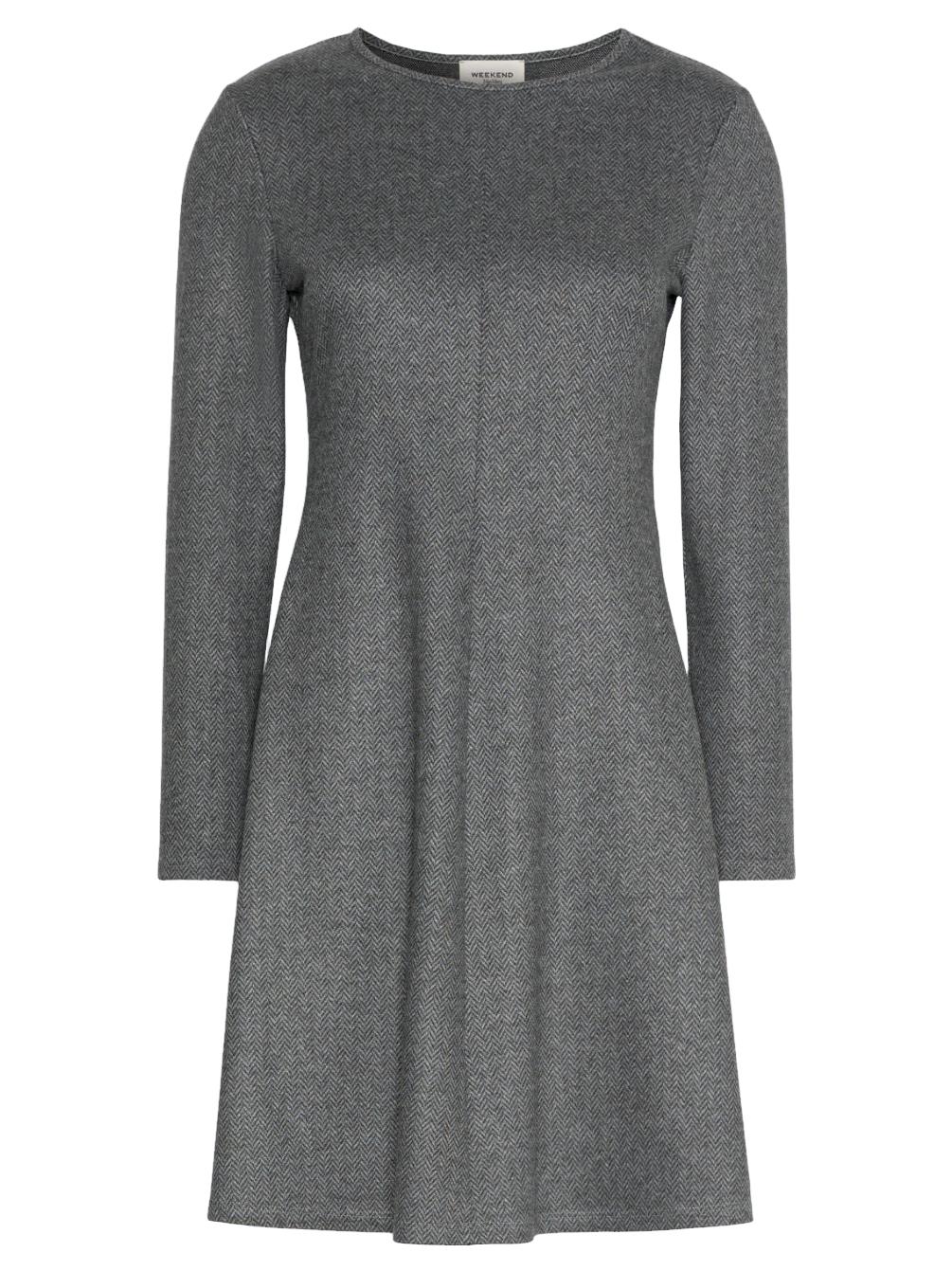 MAX MARA Max Mara Flared Jacquard Jersey Dress